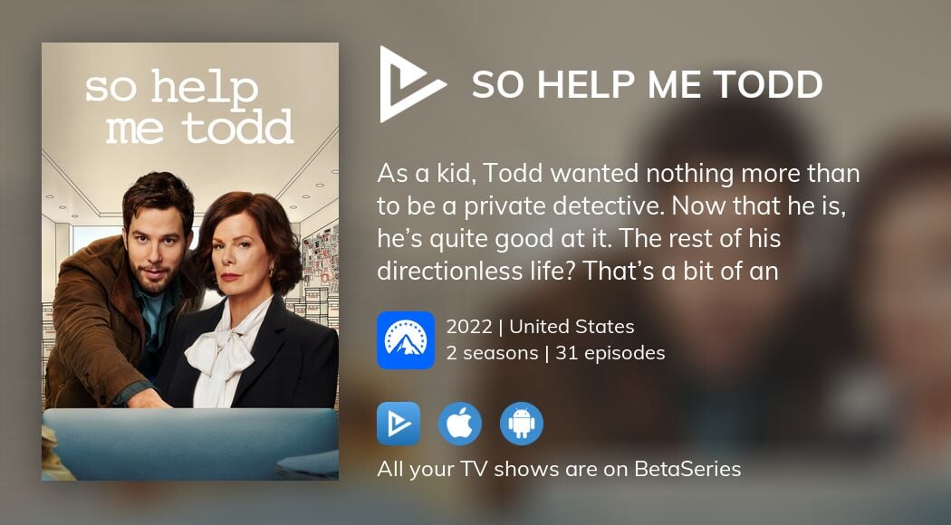 Watch So Help Me Todd streaming