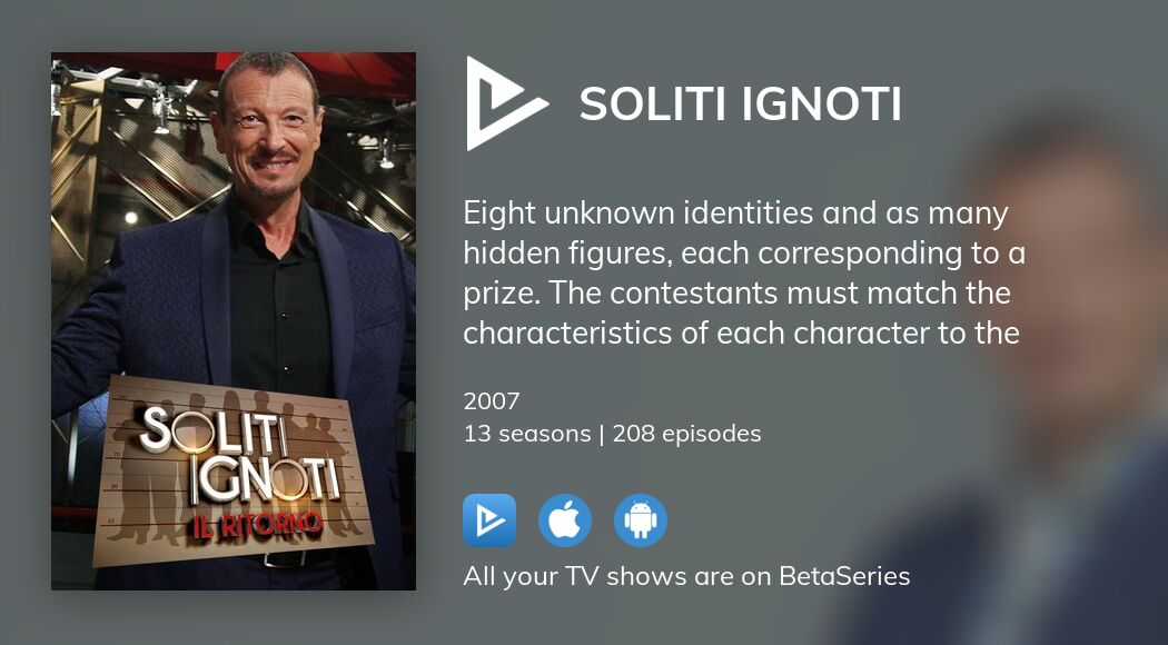 Watch Soliti Ignoti streaming