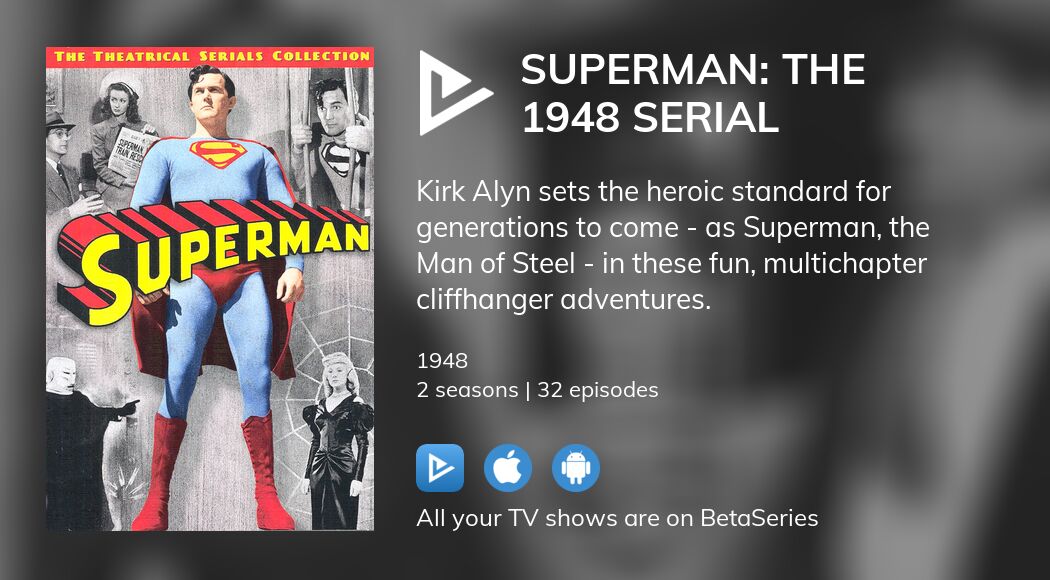 Watch Superman: The 1948 Serial streaming