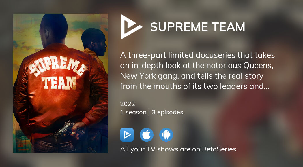 Watch Supreme Team streaming