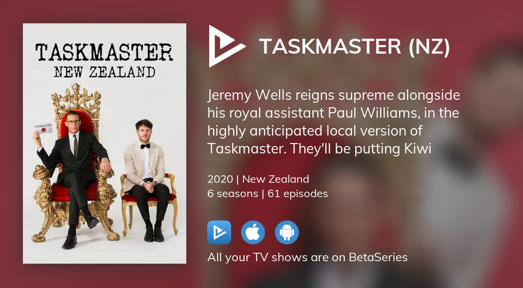 Watch Taskmaster (NZ) streaming