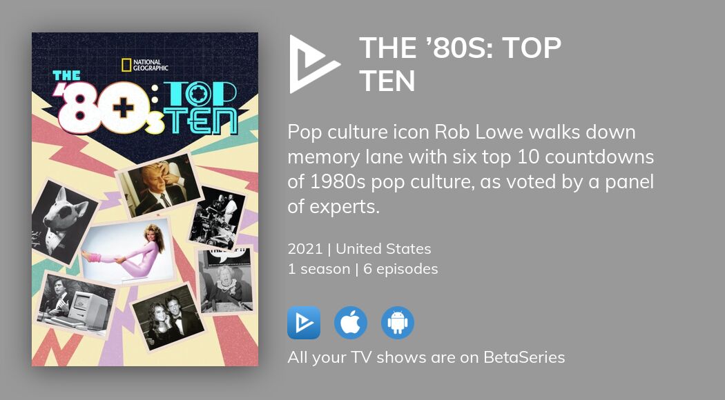 Watch The ’80s: Top Ten streaming