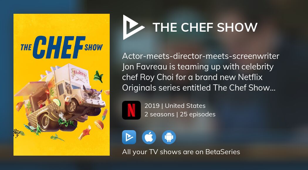 Watch The Chef Show streaming