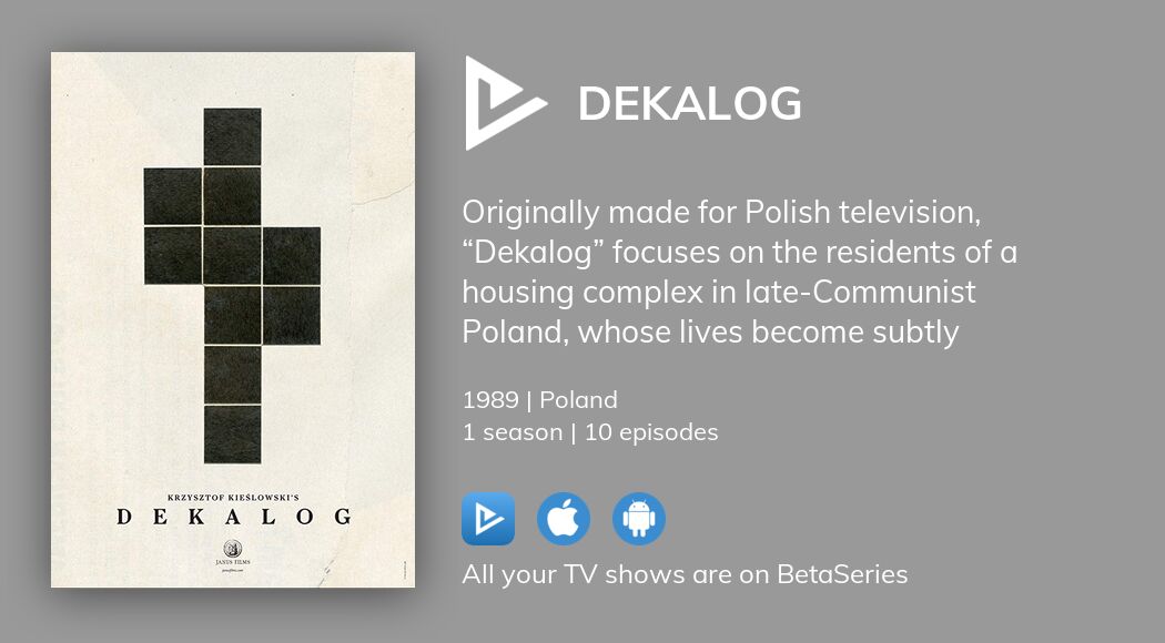 Watch Dekalog streaming