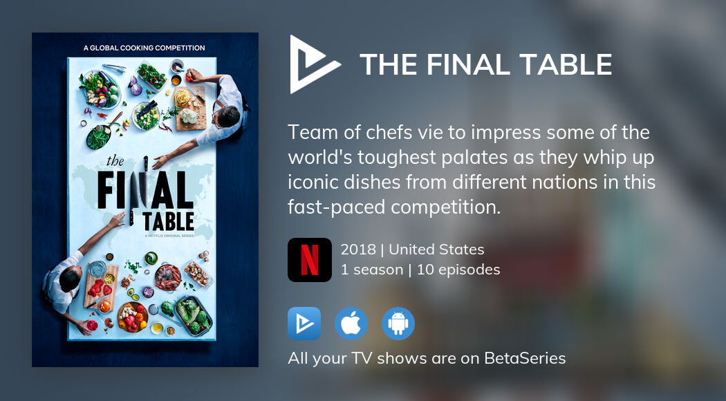 Watch The Final Table streaming