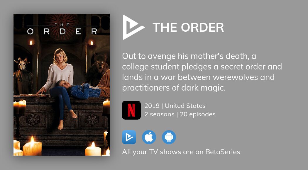 Watch The Order streaming