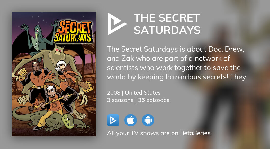 Watch The Secret Saturdays streaming