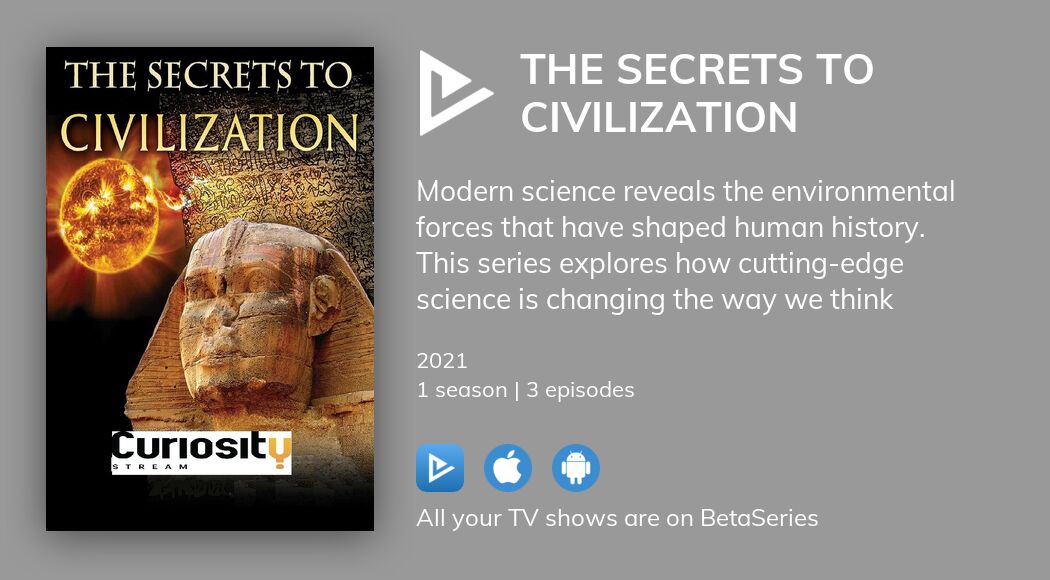 Watch The Secrets to Civilization streaming