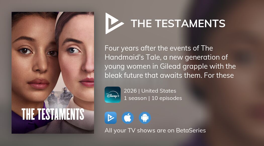 Watch The Testaments streaming