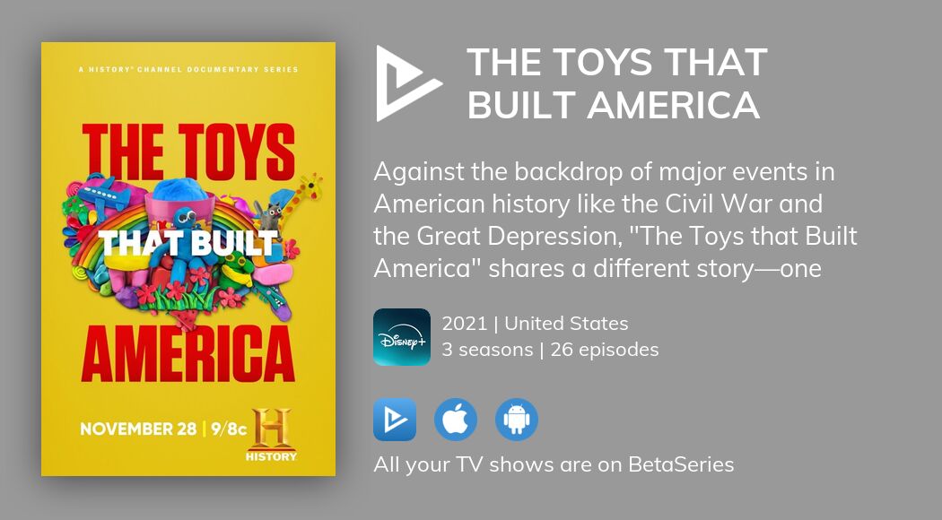 Watch The Toys That Built America streaming