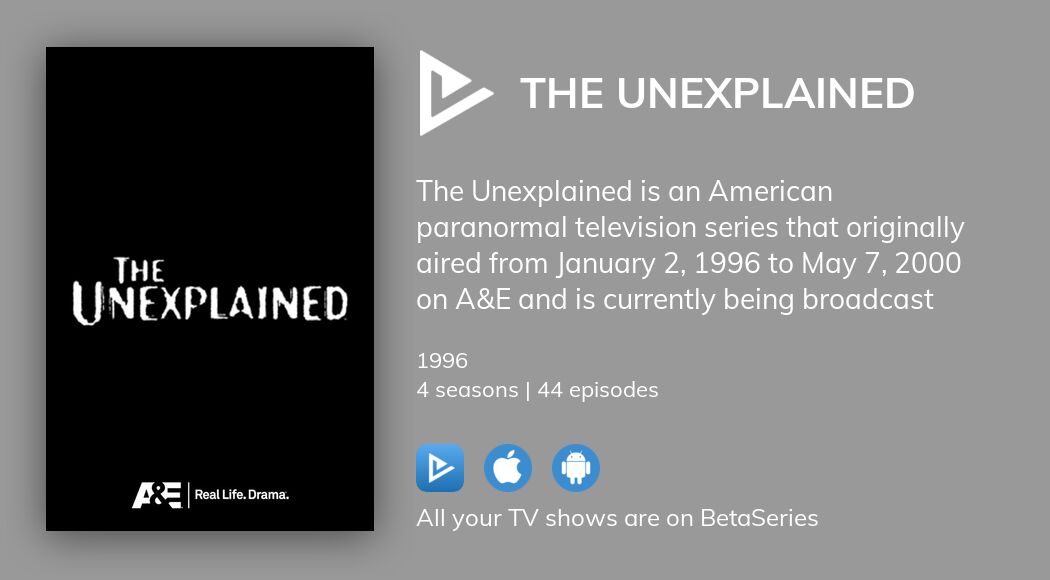 Watch The Unexplained streaming