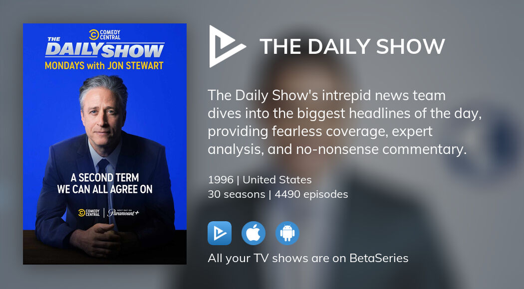 Watch The Daily Show streaming