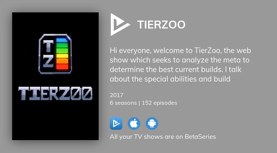 Where to watch TierZoo TV series streaming online? | BetaSeries.com