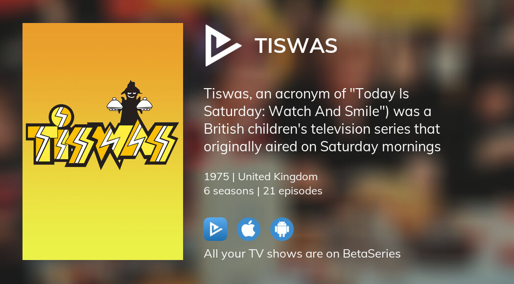 Where to watch Tiswas TV series streaming online? | BetaSeries.com