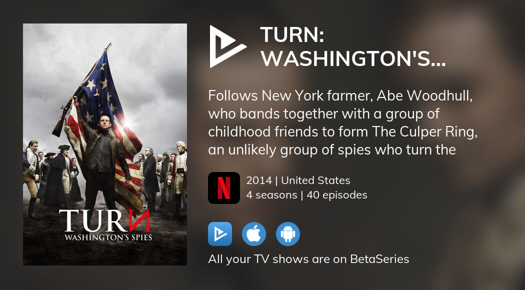 Watch TURN: Washington's Spies streaming