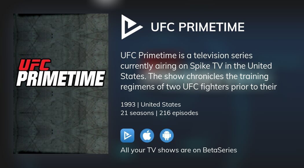 Watch UFC Primetime streaming