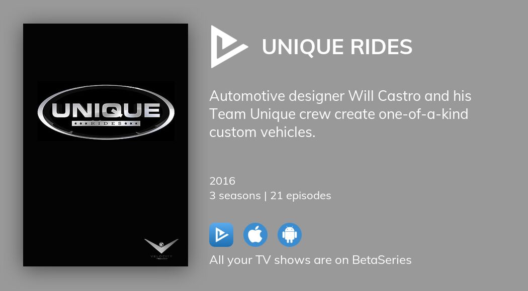 Watch Unique Rides streaming