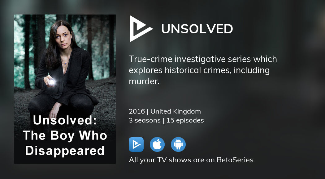 Watch Unsolved streaming