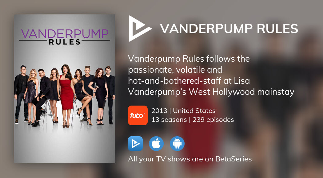 Watch Vanderpump Rules streaming