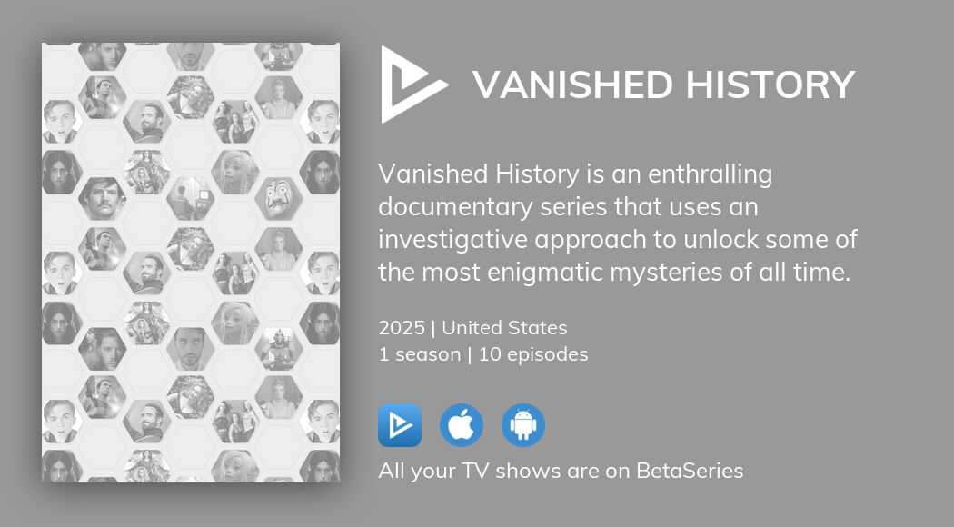 Watch Vanished History streaming