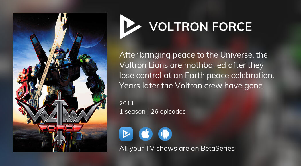 Watch Voltron Force streaming