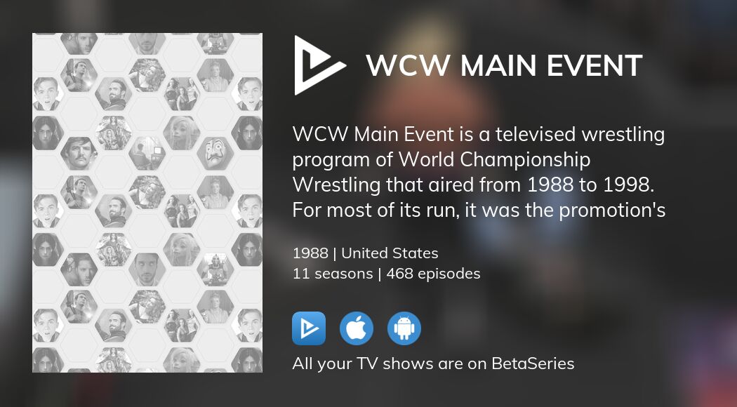 Watch WCW Main Event streaming