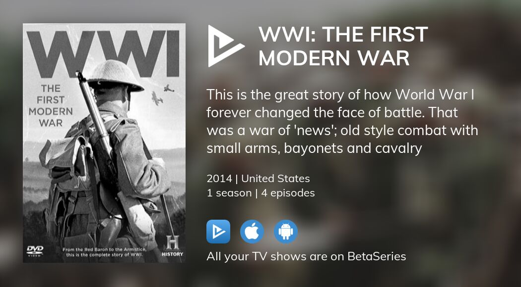 Watch WWI: The First Modern War streaming