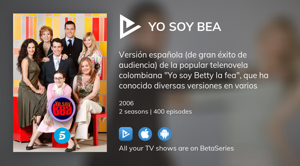 Watch Yo Soy Bea streaming