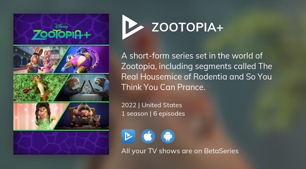 Watch Zootopia+ streaming