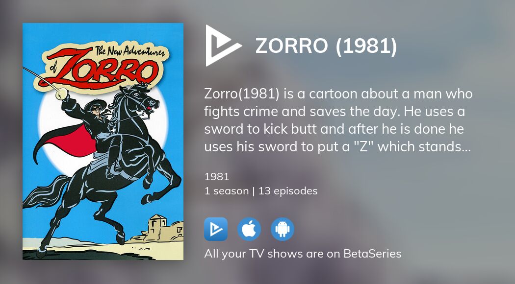 Zorro Cartoon 1981