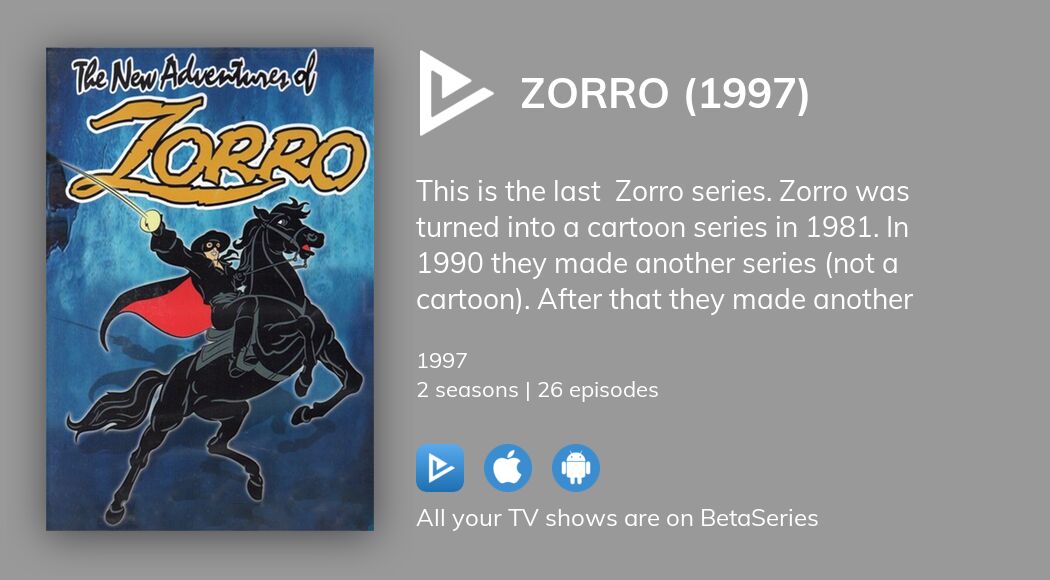 Watch Zorro (1997) streaming