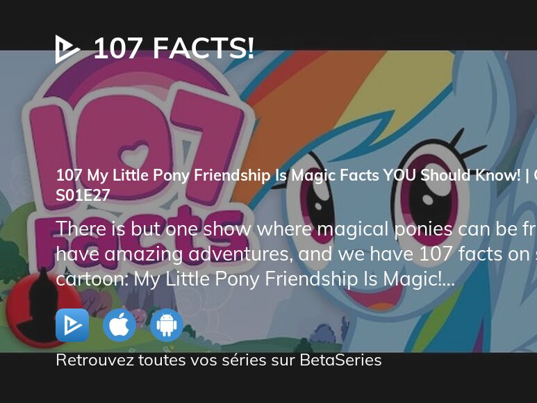 Regarder 107 Facts! saison 1 épisode 27 streaming complet