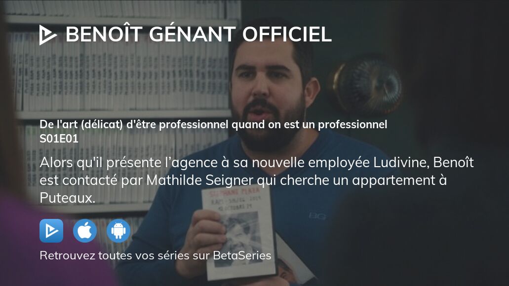 Regarder Benoît Génant Officiel saison 1 épisode 1 streaming complet