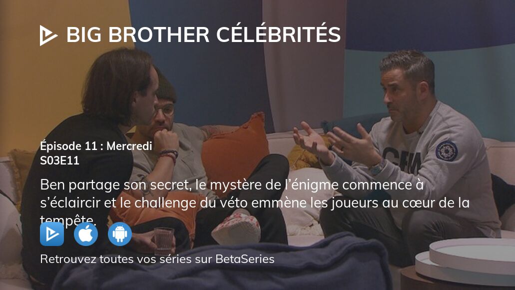Regarder Big Brother Célébrités saison 3 épisode 11 en streaming ...