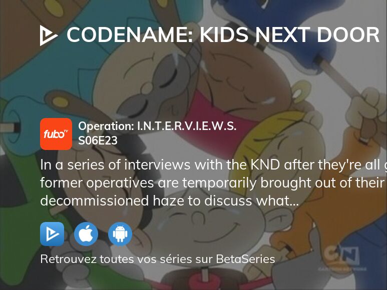 Regarder Nom de Code: Kids Next Door saison 6 épisode 23 streaming complet