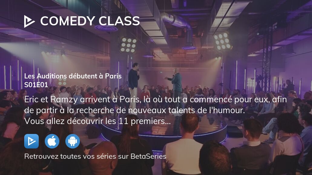 Regarder Comedy Class saison 1 épisode 1 streaming complet