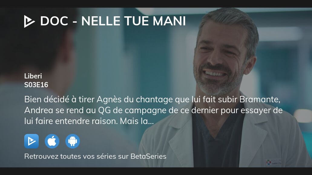 Regarder DOC - Nelle tue mani saison 3 épisode 16 streaming complet