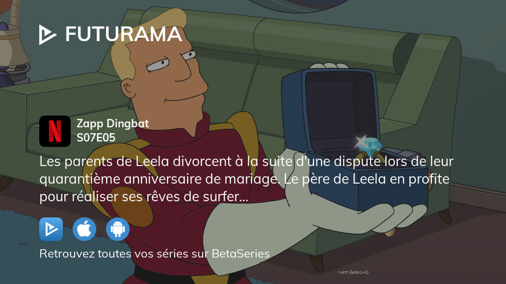 Où regarder Futurama saison 7 épisode 5 en streaming complet ...