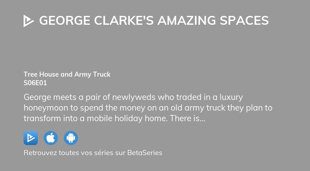 Où regarder George Clarke's Amazing Spaces saison 6 épisode 1 en ...