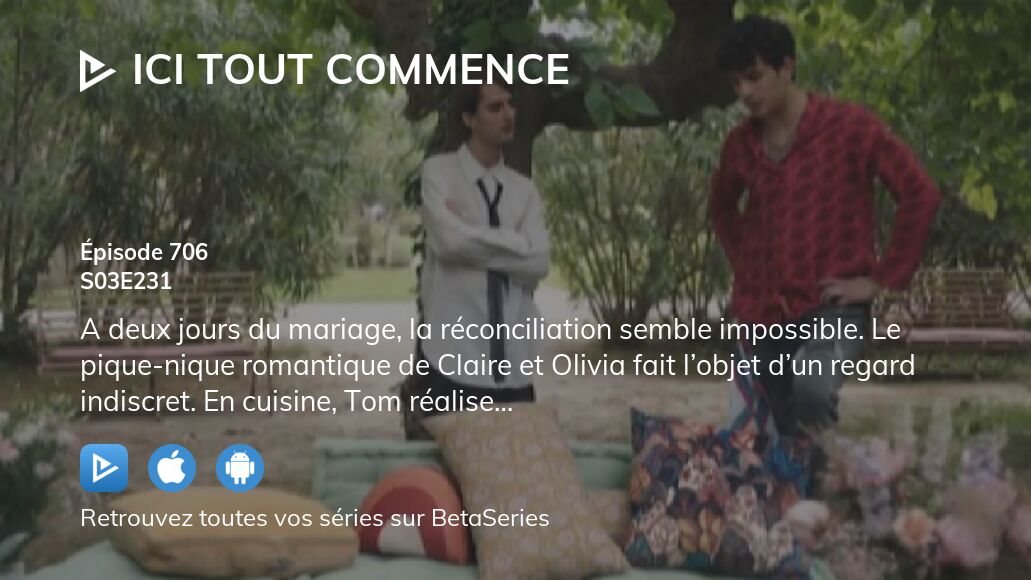 Regarder Ici tout commence saison 3 épisode 231 streaming complet