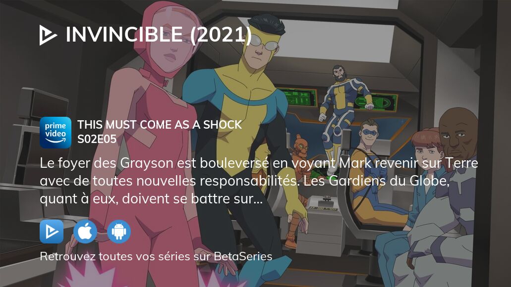 Regarder Invincible (2021) saison 2 épisode 5 streaming complet