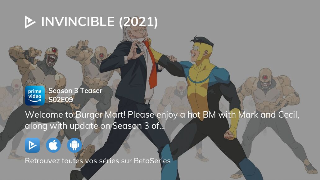 Regarder Invincible (2021) saison 2 épisode 9 streaming complet