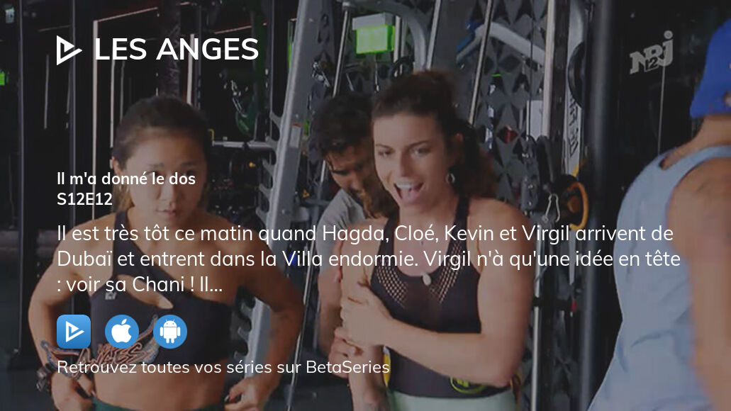 Regarder Les Anges saison 12 épisode 12 streaming complet