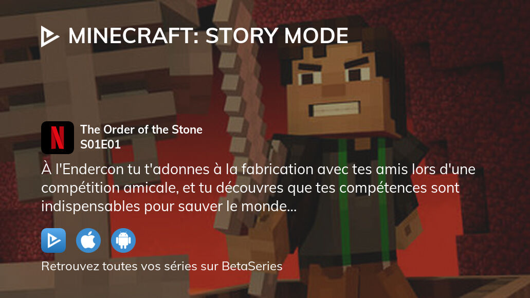 Regarder Minecraft: Story Mode saison 1 épisode 1 streaming complet