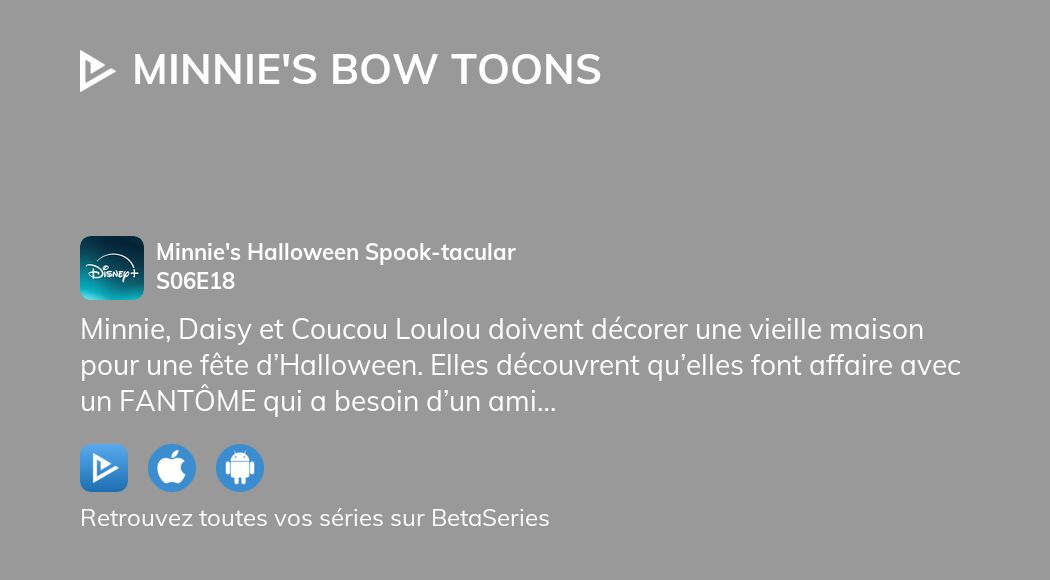 Regarder La Boutique de Minnie saison 6 épisode 18 en streaming complet ...