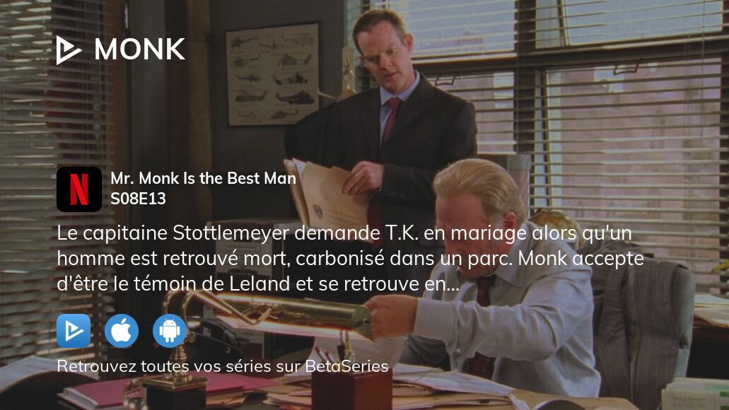 Regarder Monk saison 8 épisode 13 streaming complet