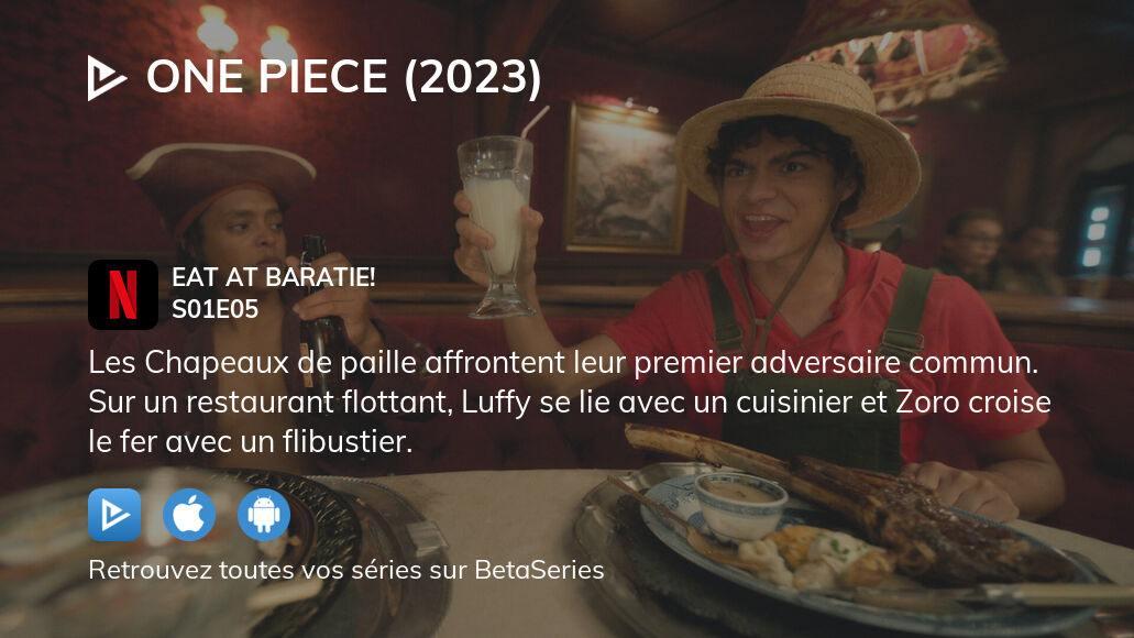 Où regarder One Piece (2023) saison 1 épisode 5 en streaming complet ? | BetaSeries.com