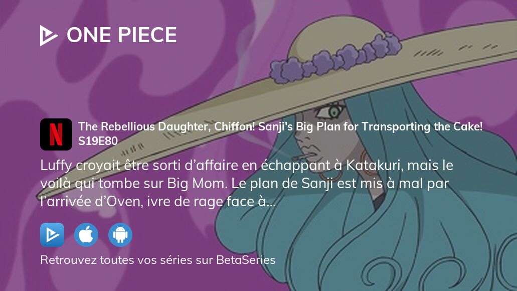 Regarder One Piece saison 19 épisode 80 streaming complet