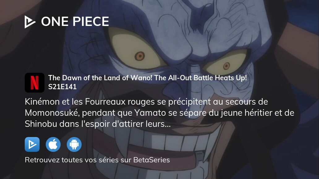 Vidéo : Regarder One Piece saison 21 épisode 141 en streaming complet ...