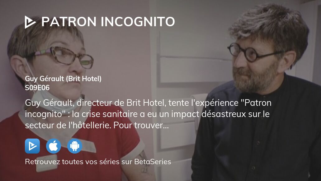 Regarder Patron incognito saison 9 épisode 6 streaming complet